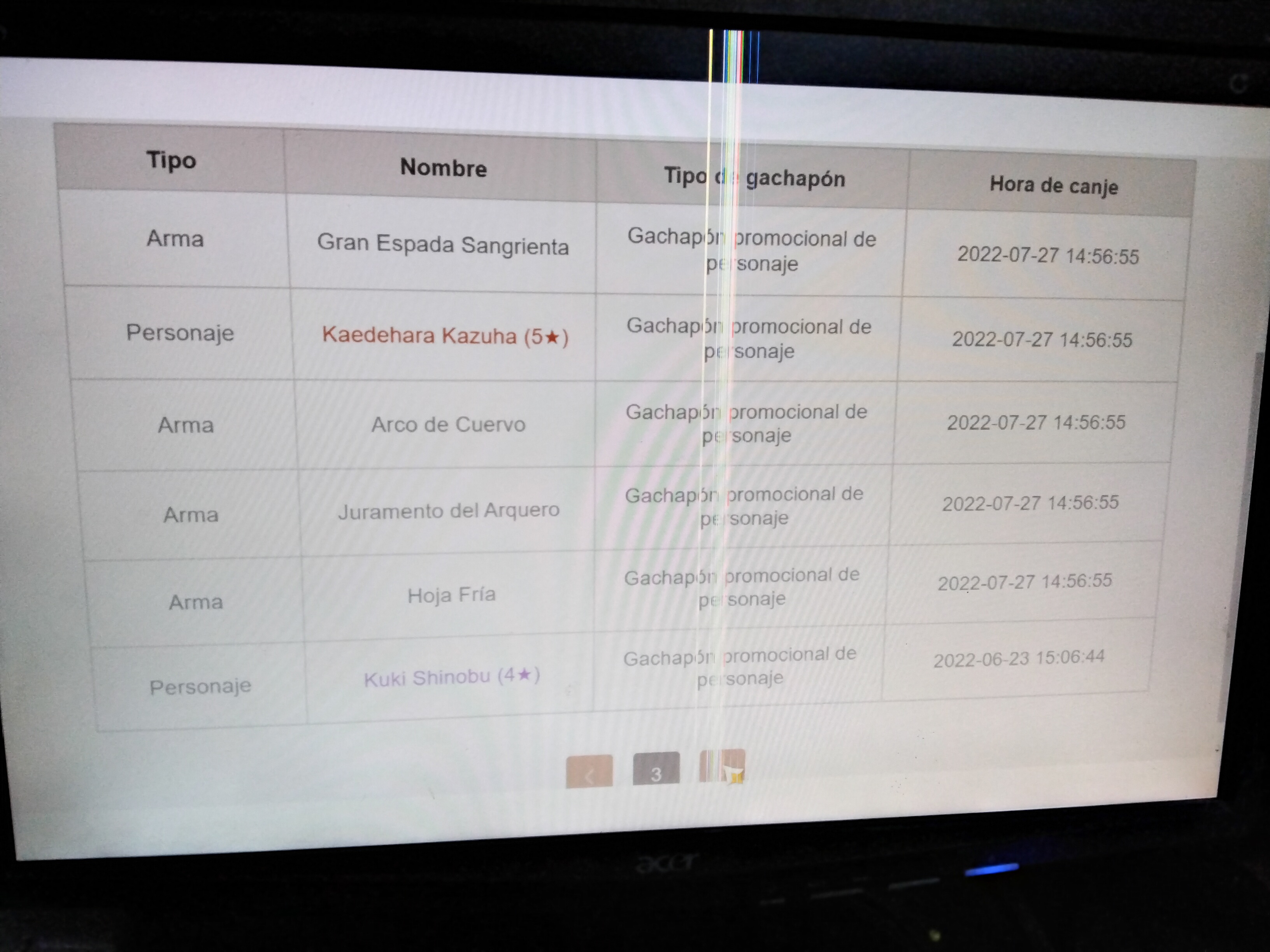 Creo que Hoyovers no quiere que tenga a Kusalani 😅😅😅😅😅😅 Genshin Impact ...