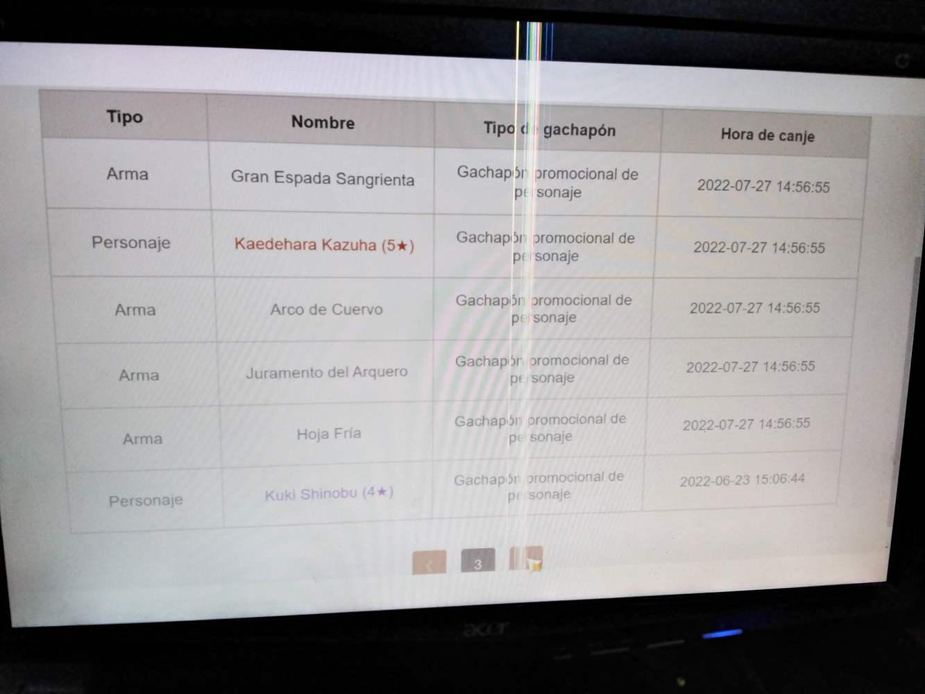 Creo que Hoyovers no quiere que tenga a Kusalani 😅😅😅😅😅😅 Genshin Impact ...