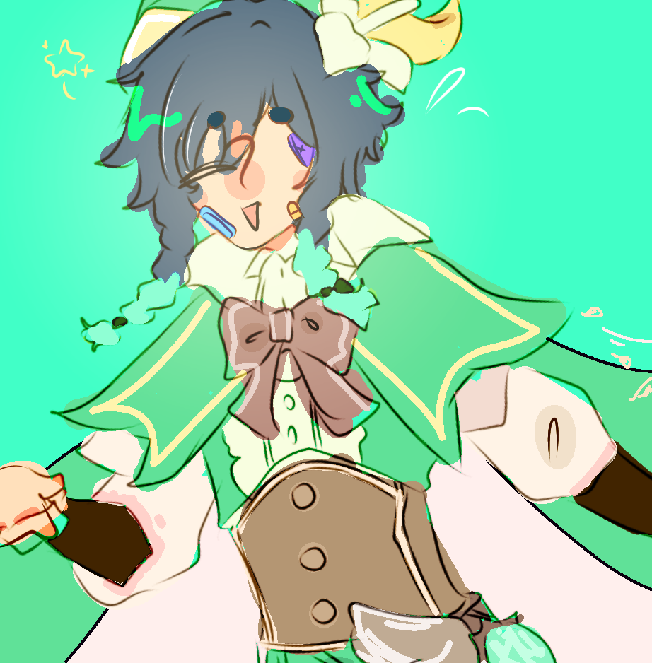 Venti fanart | HoYoLAB