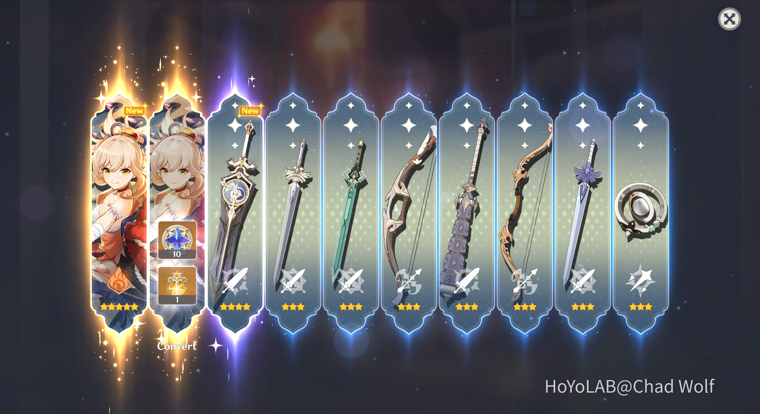 Double Yoi at only 30 pity...what is going on... Genshin Impact | HoYoLAB