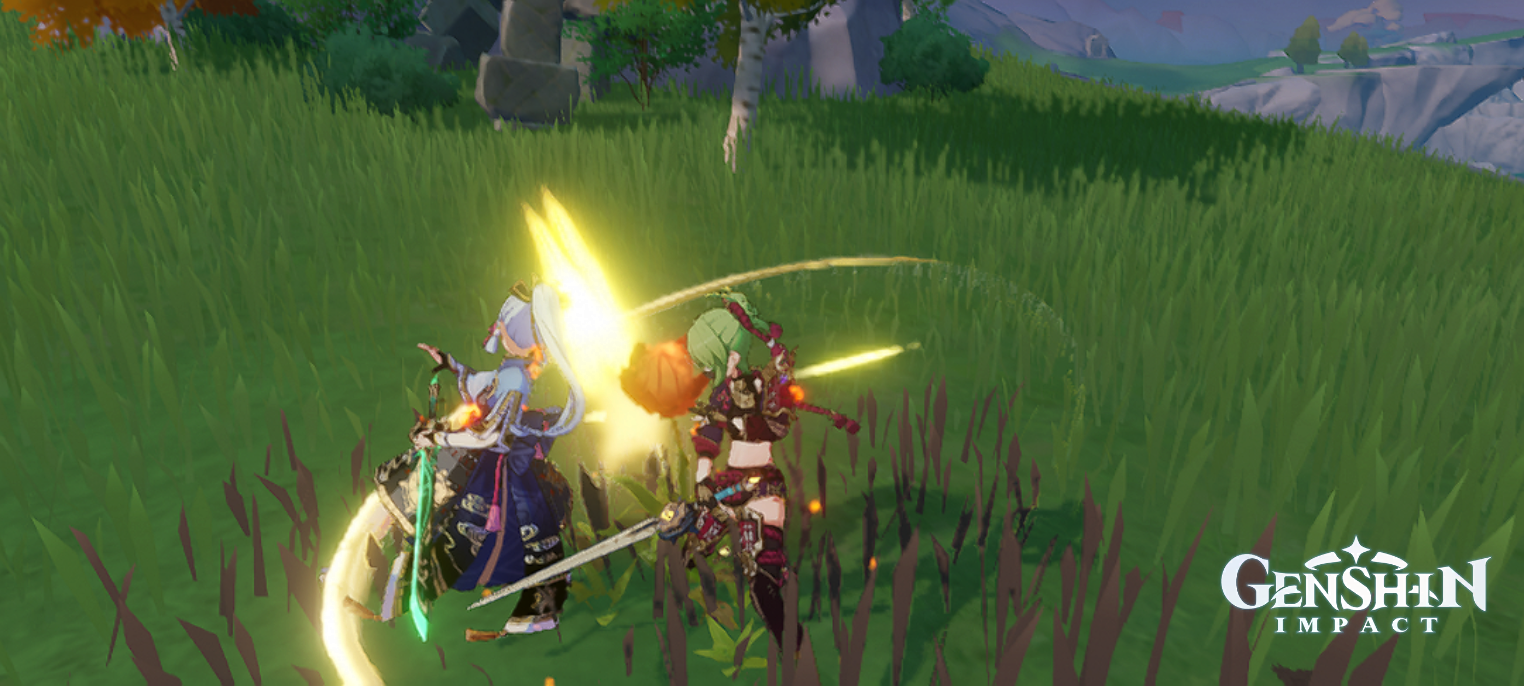 Touch grass Genshin Impact | HoYoLAB