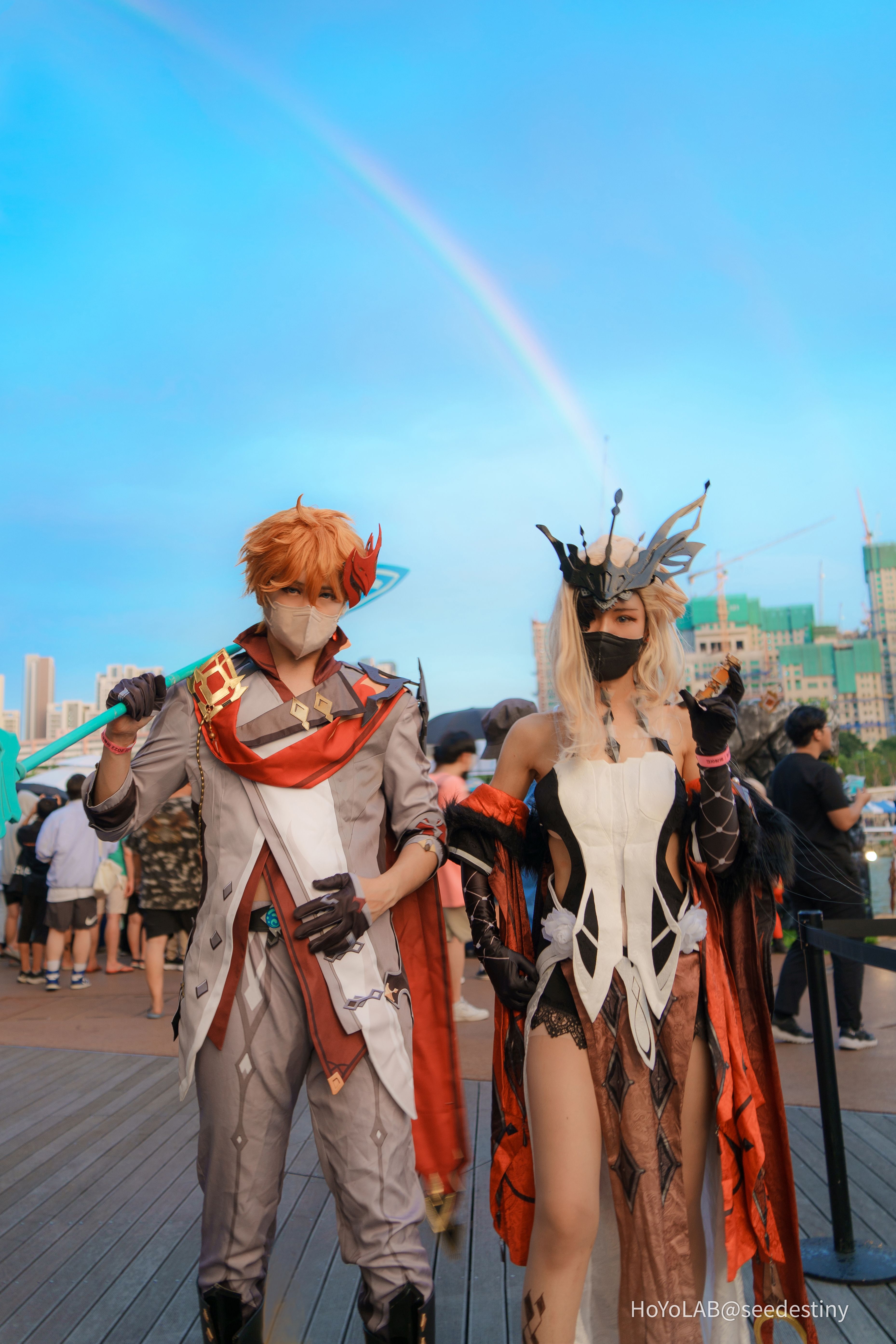 Tartaglia & Signora Cosplay Genshin Impact | HoYoLAB