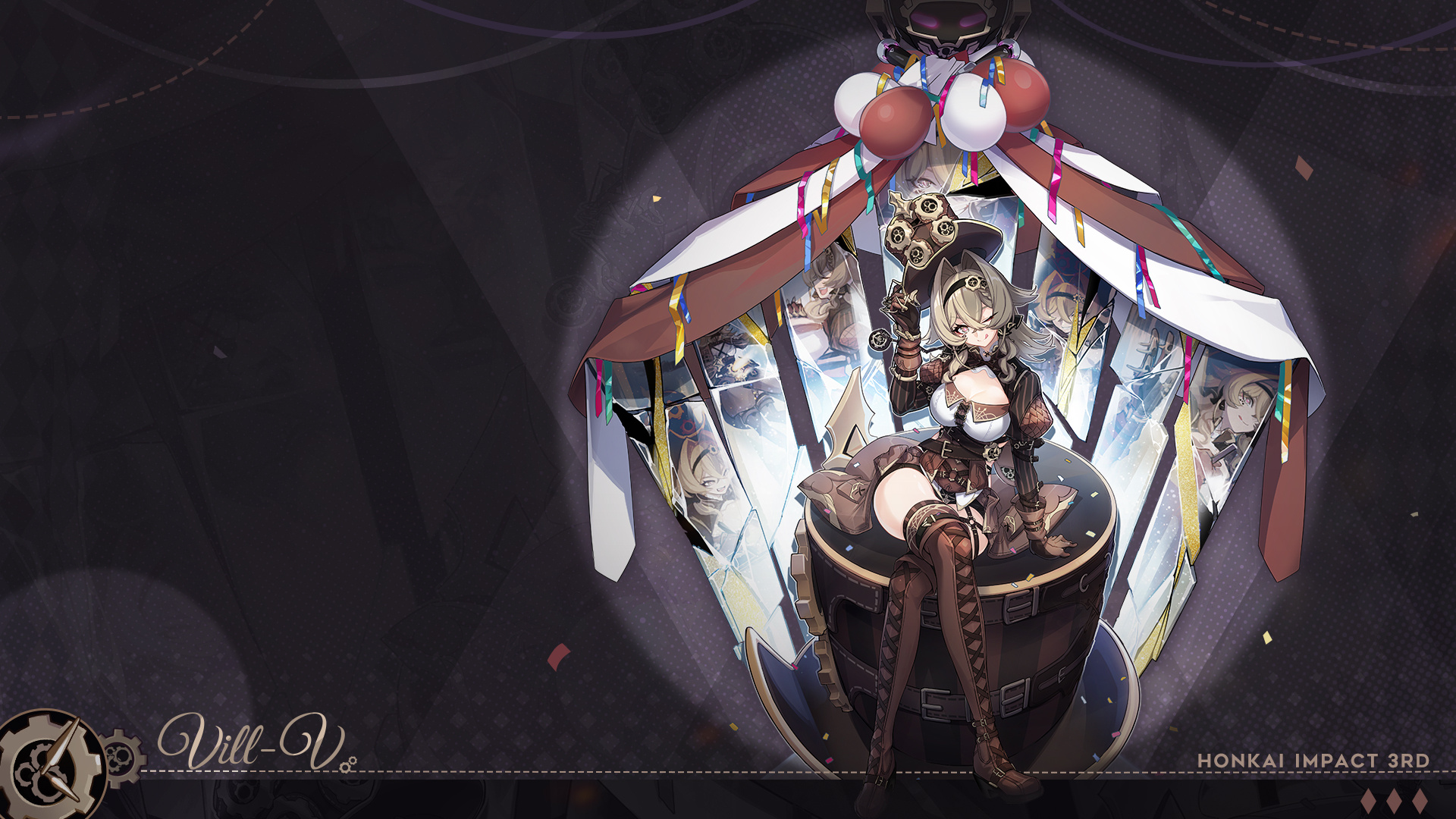 [Wallpaper] Vill-V • Box of Fools (M) Honkai Impact 3rd | HoYoLAB