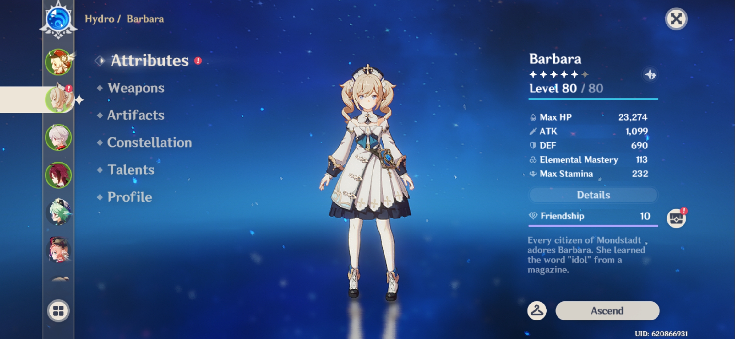 Go Barbara go! Genshin Impact | HoYoLAB