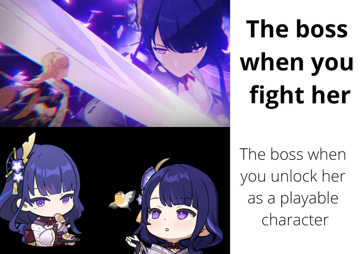 Raiden shogun / Ei meme— Genshin Impact | HoYoLAB