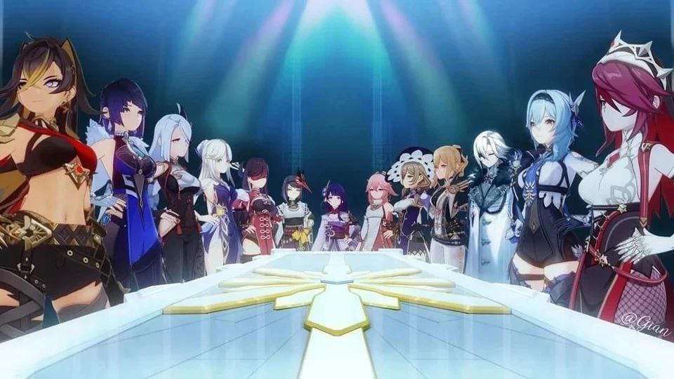 waifu meeting table Genshin Impact | HoYoLAB