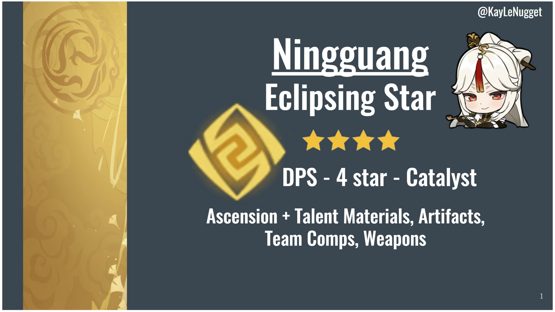 Ningguang Build Guide Genshin Impact | HoYoLAB