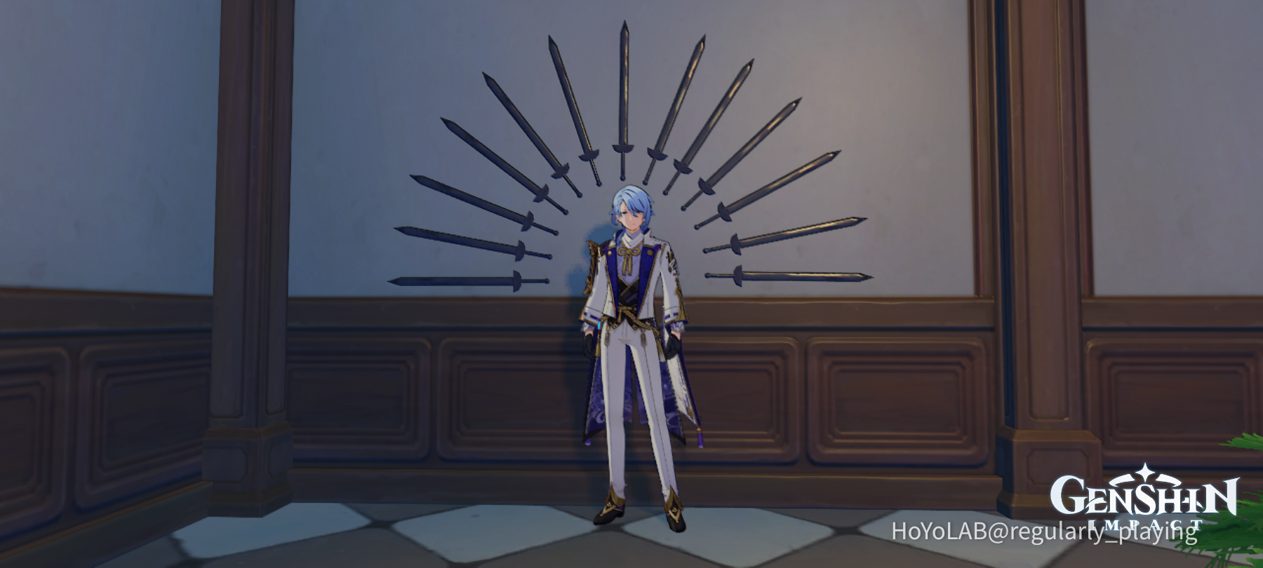 I made sword frame Genshin Impact | HoYoLAB