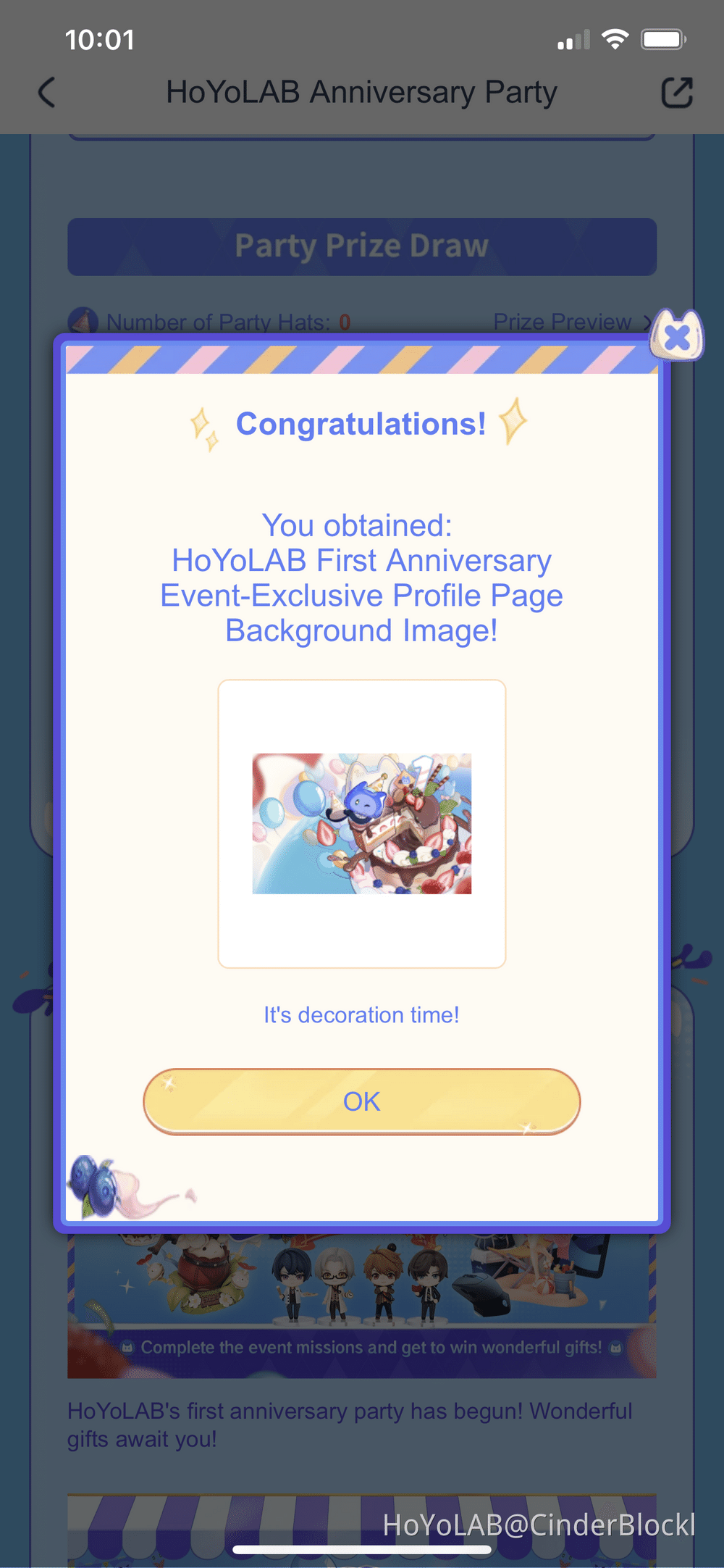 Hoyo anniversary | HoYoLAB