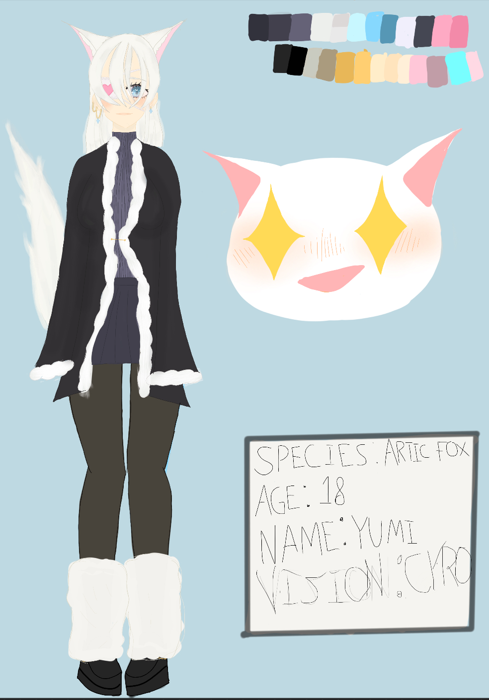 My genshin OC first drawing of her hoping to improve further Genshin ...