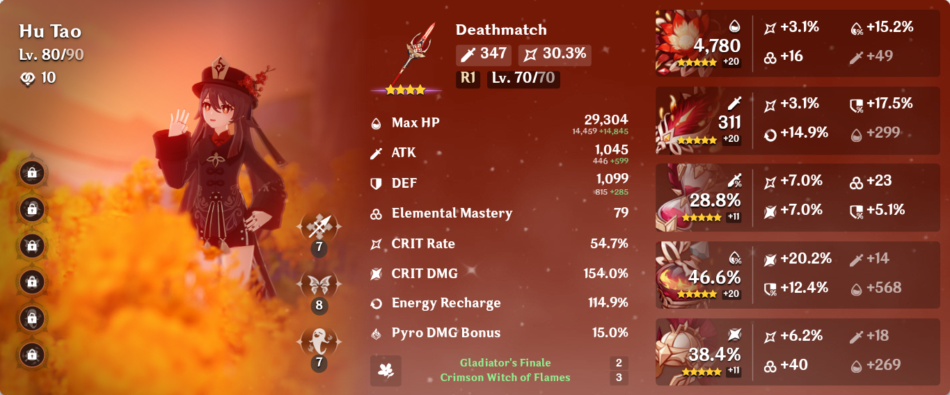 hu tao build Genshin Impact | HoYoLAB