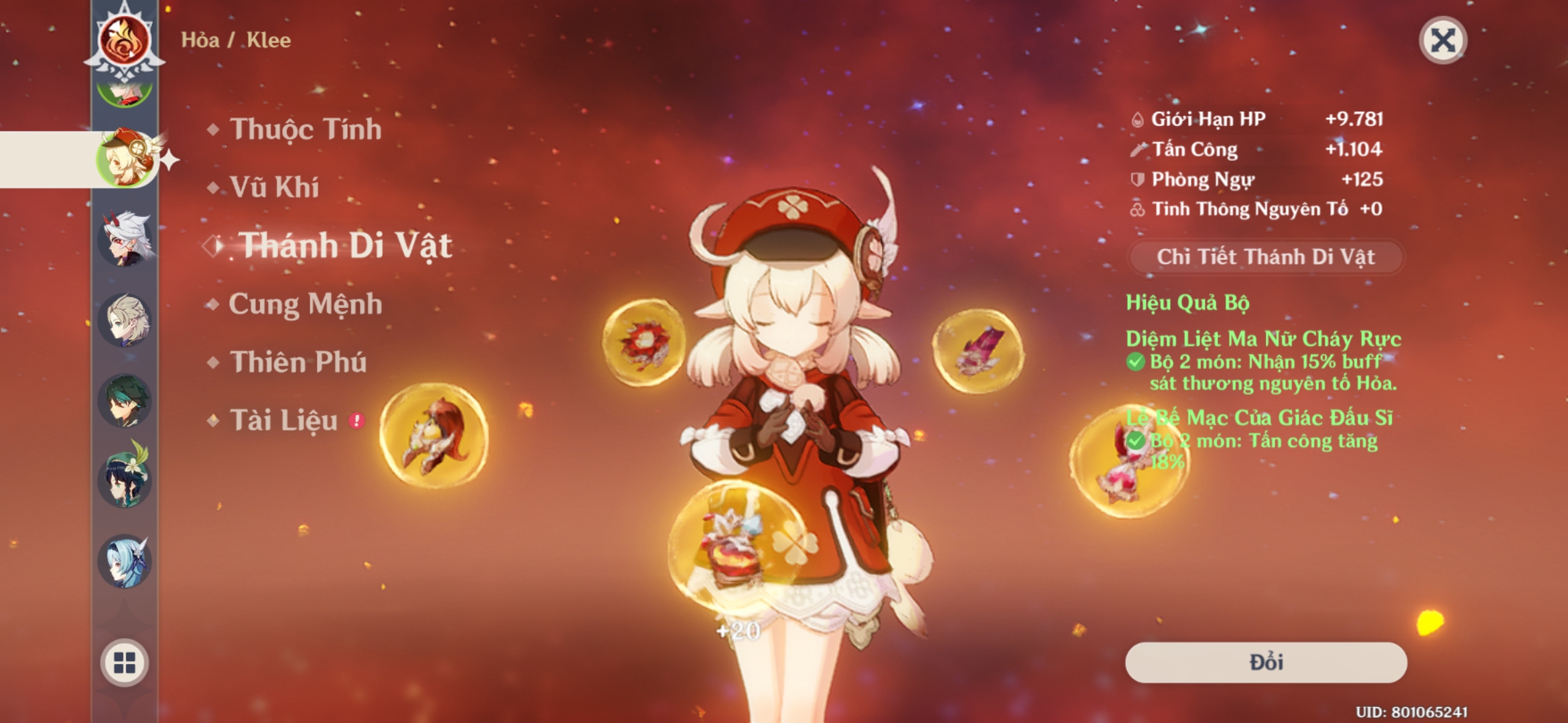 Build klee sao vậy mọi người? Genshin Impact | HoYoLAB