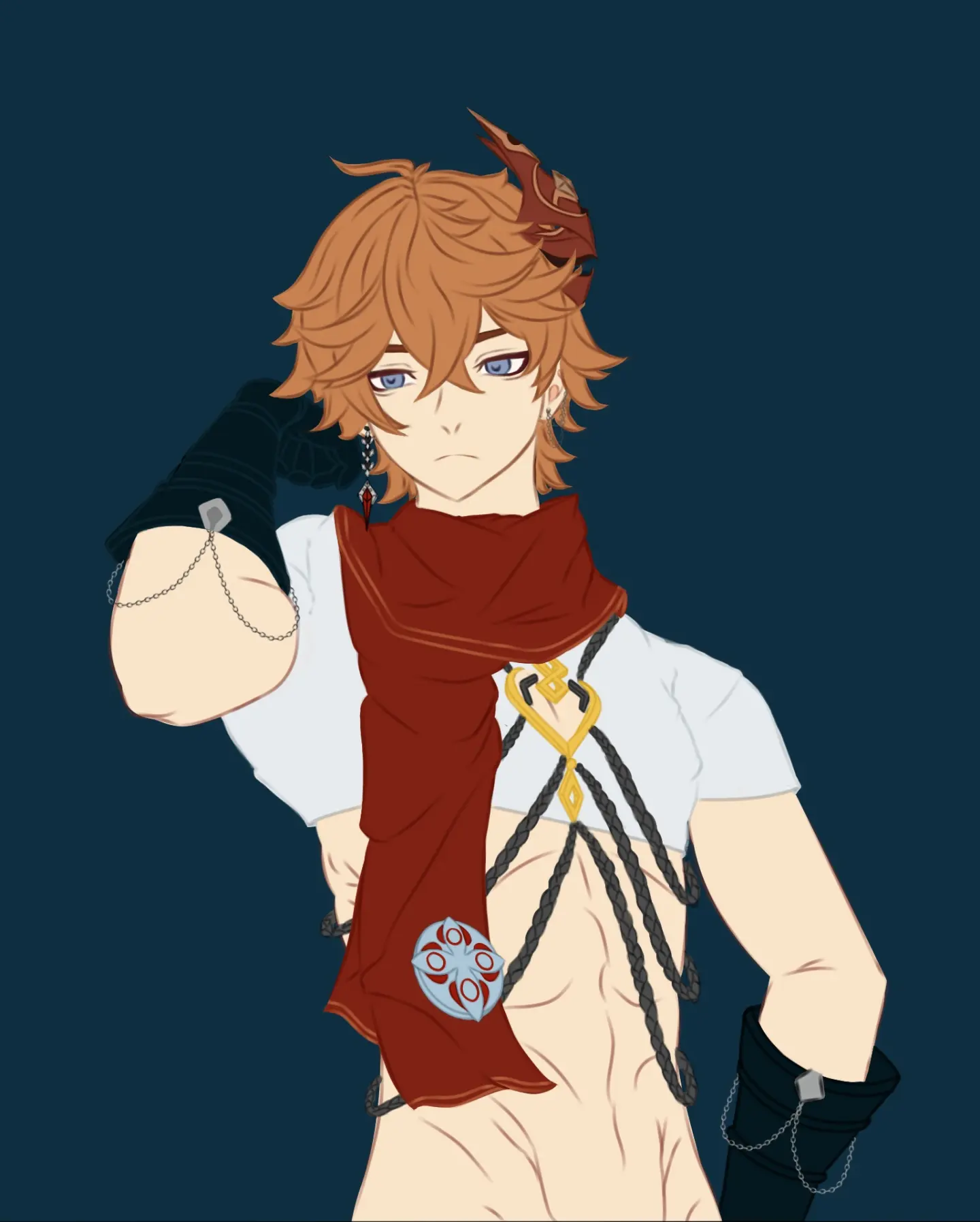 Tartaglia / Childe fanart Genshin Impact | HoYoLAB