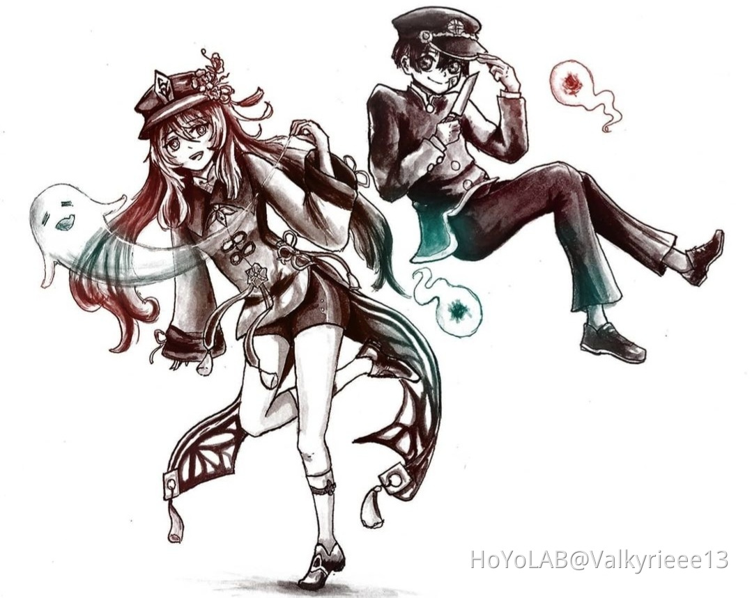 The ghost duo :p Genshin Impact | HoYoLAB