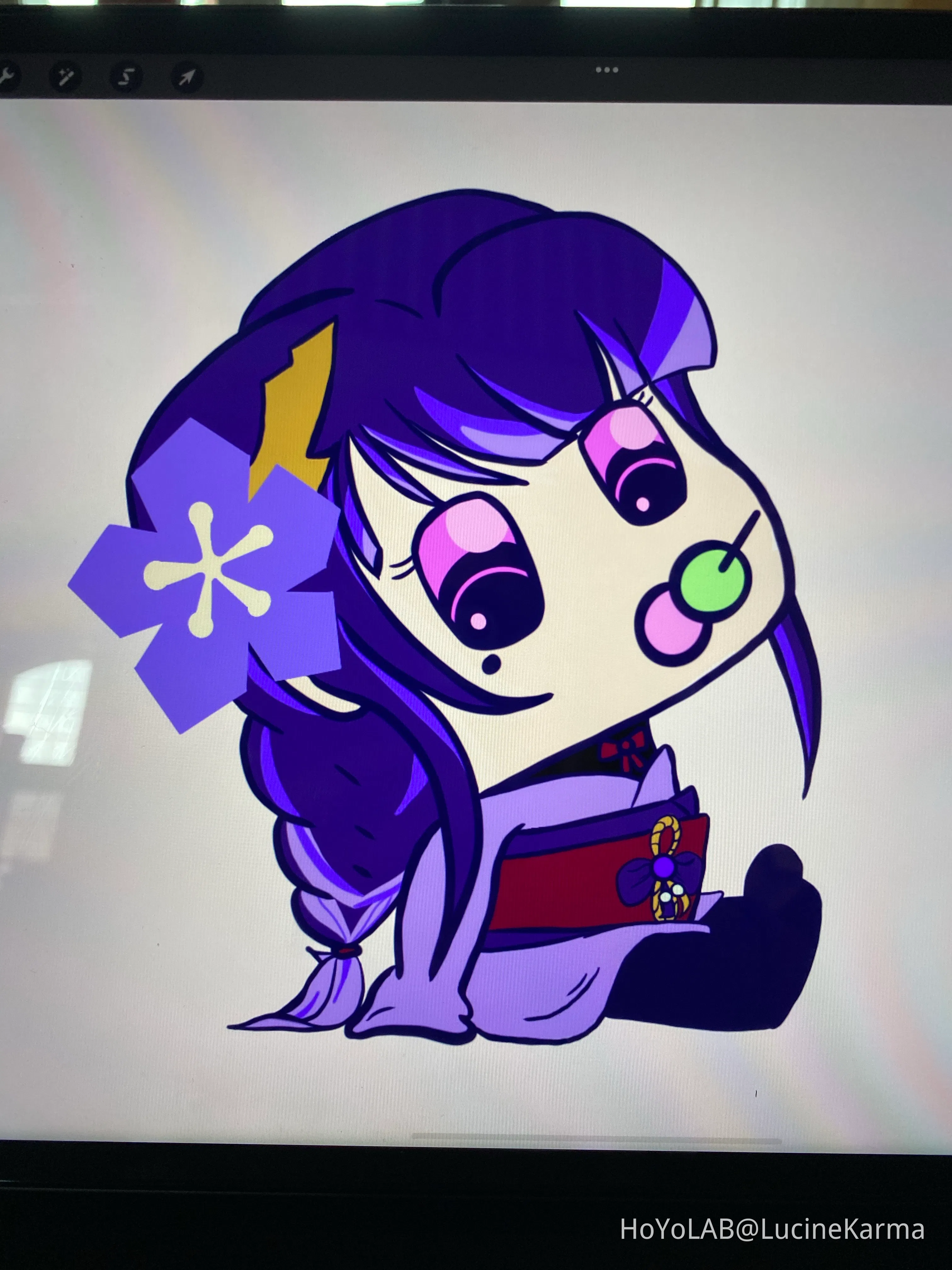 Shogun chibi Genshin Impact | HoYoLAB