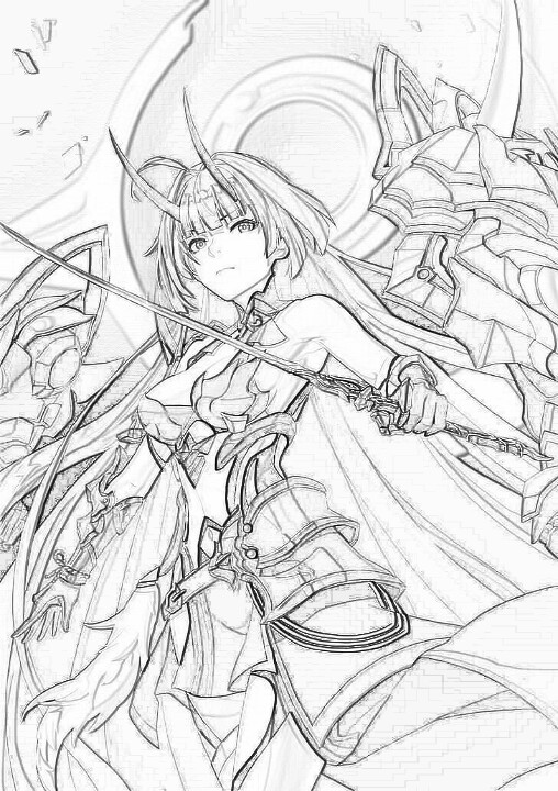 Sketsa Honkai Impact 3rd | HoYoLAB