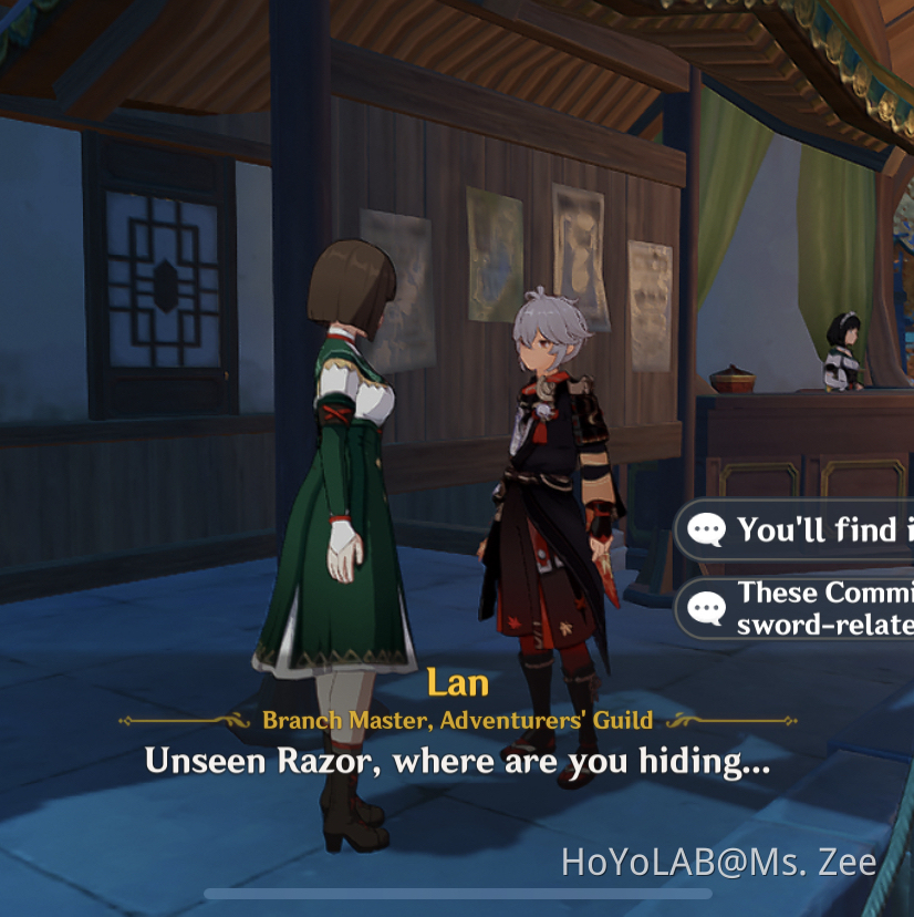 Unseen Razor Genshin Impact | HoYoLAB