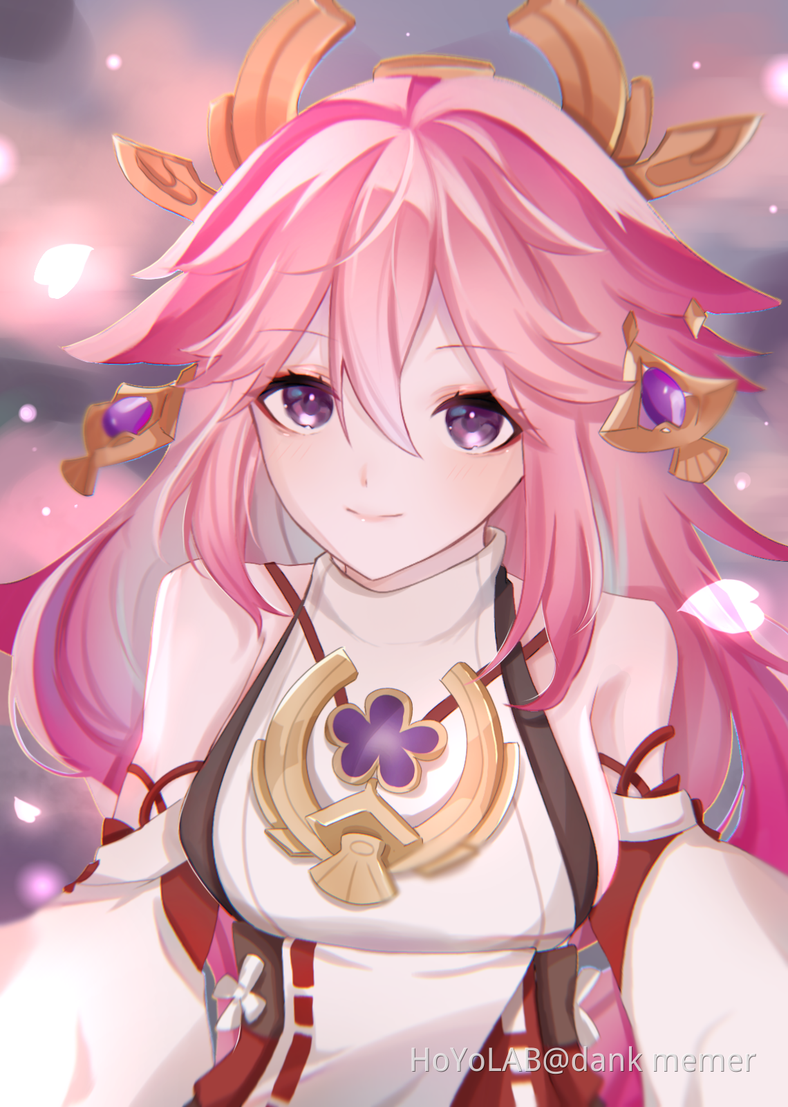 Yae Miko fan art Genshin Impact | HoYoLAB
