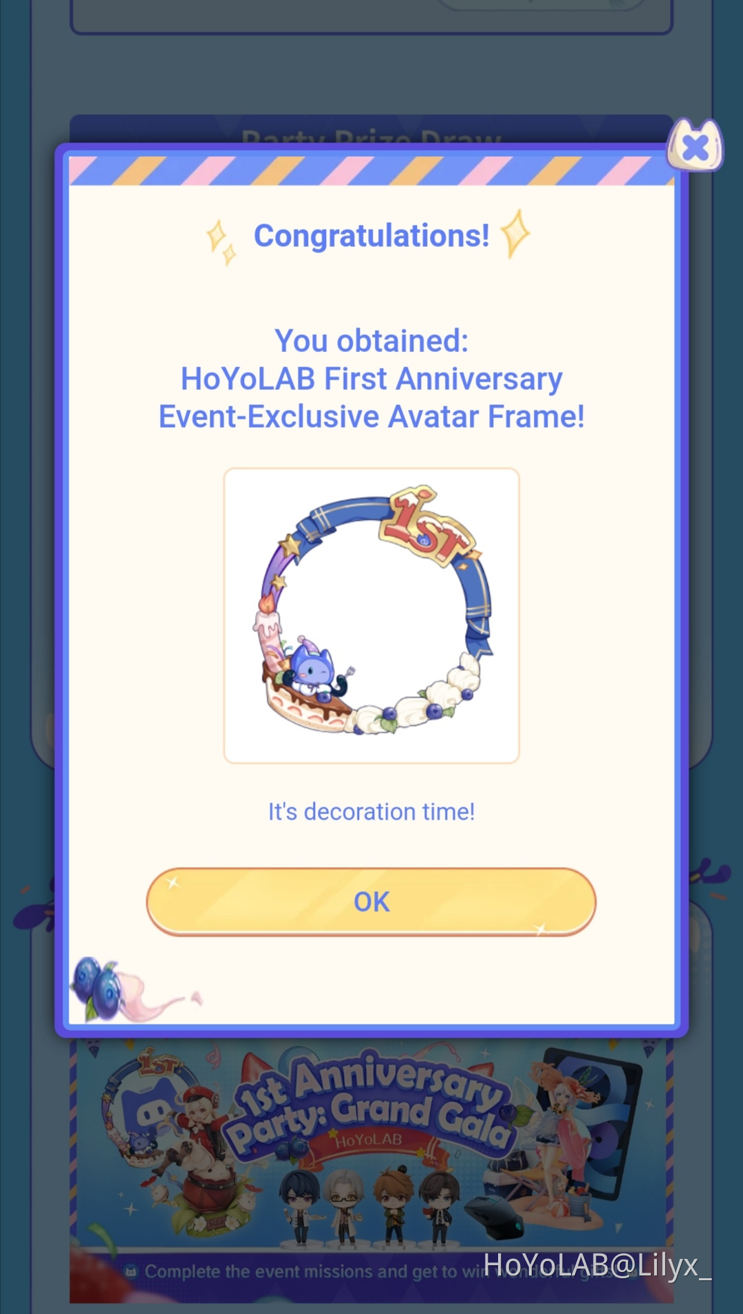 Great event👍 | HoYoLAB