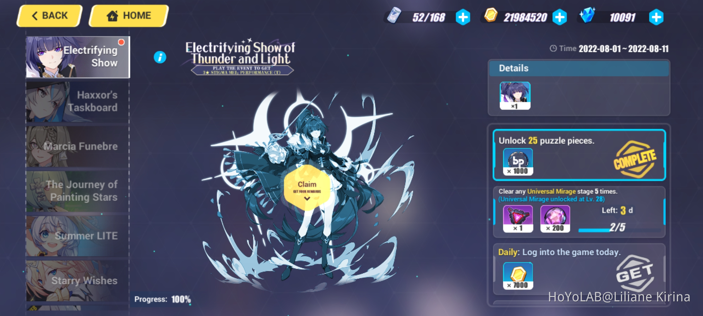 Mei stigma secured! Honkai Impact 3rd | HoYoLAB