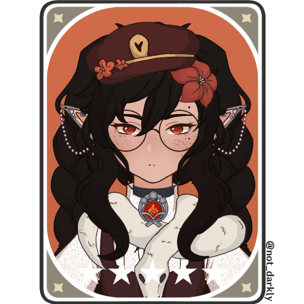 I drew myself as a genshin character Genshin Impact | HoYoLAB