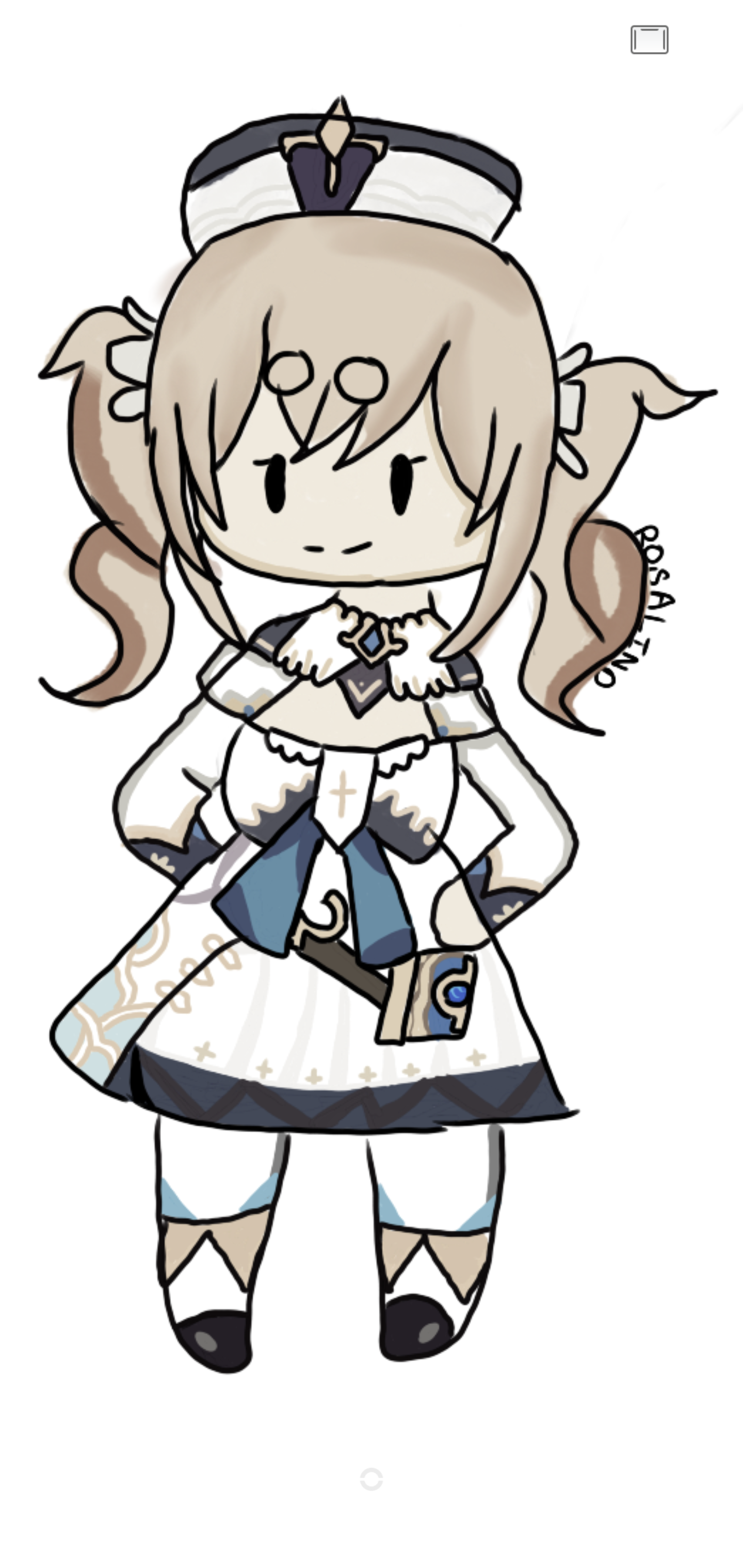 Chibi Barbara Genshin Impact | HoYoLAB