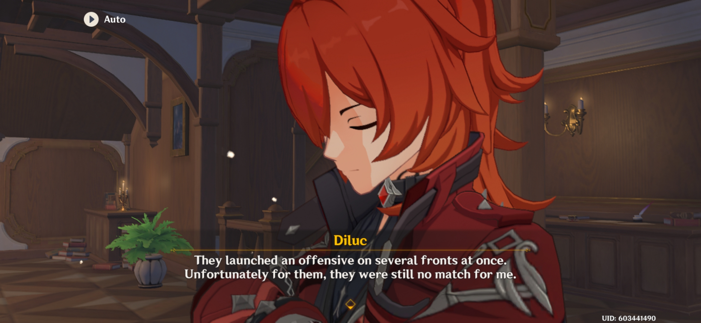 Smug Diluc Genshin Impact | HoYoLAB