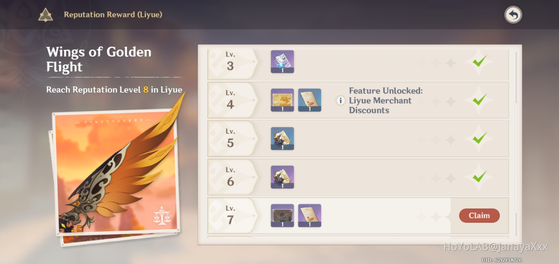 Liyue Reputation Level 7 😅 Genshin Impact | HoYoLAB