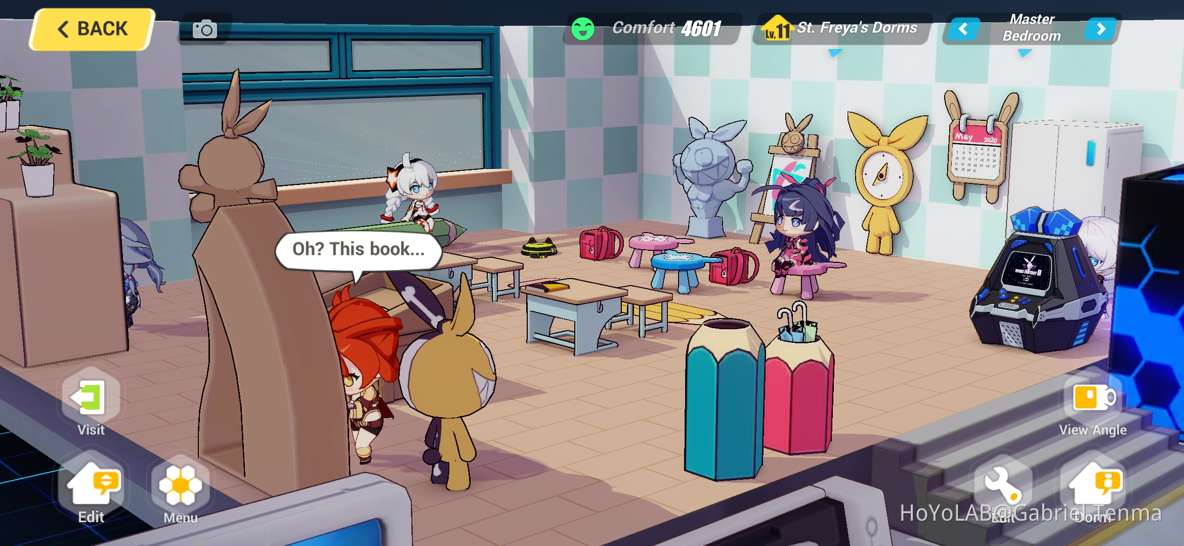 Chibi Sensei Dorm Honkai Impact 3rd | HoYoLAB