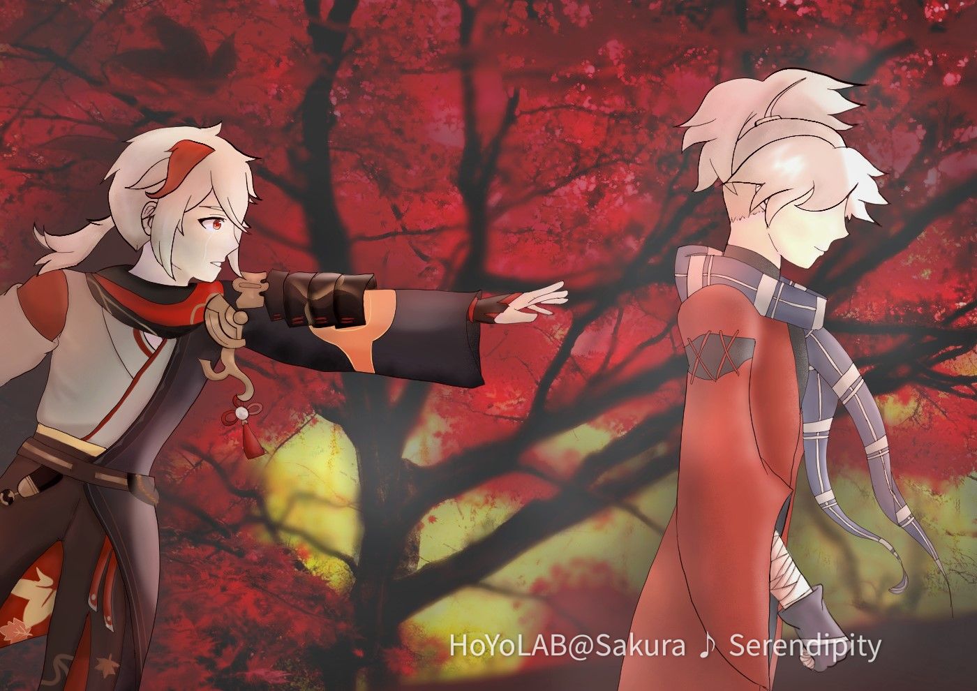 Kazuha/Tomo Fanart Genshin Impact | HoYoLAB