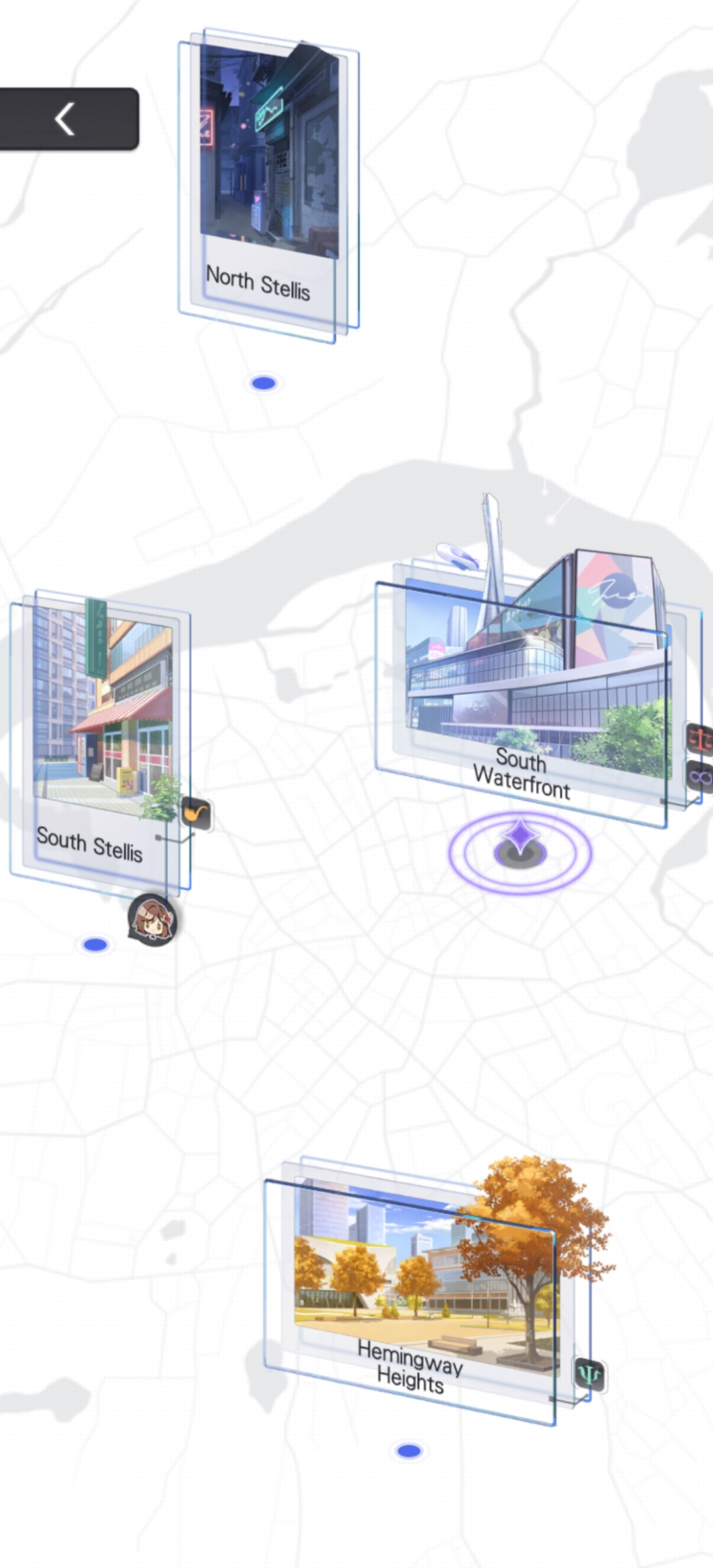 Luke's house in Stellis City's map Tears of Themis | HoYoLAB