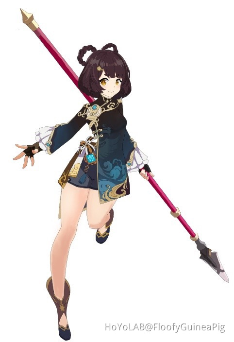 After filling the reincarnation template, I tried to draw her! Genshin ...