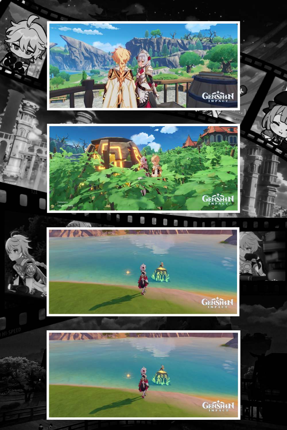 Noelle and Aether are dating in Dawn Winery! ♡ Genshin Impact | HoYoLAB