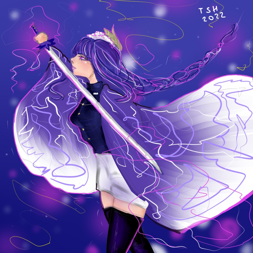 Raiden in Demon Slayer Genshin Impact | HoYoLAB