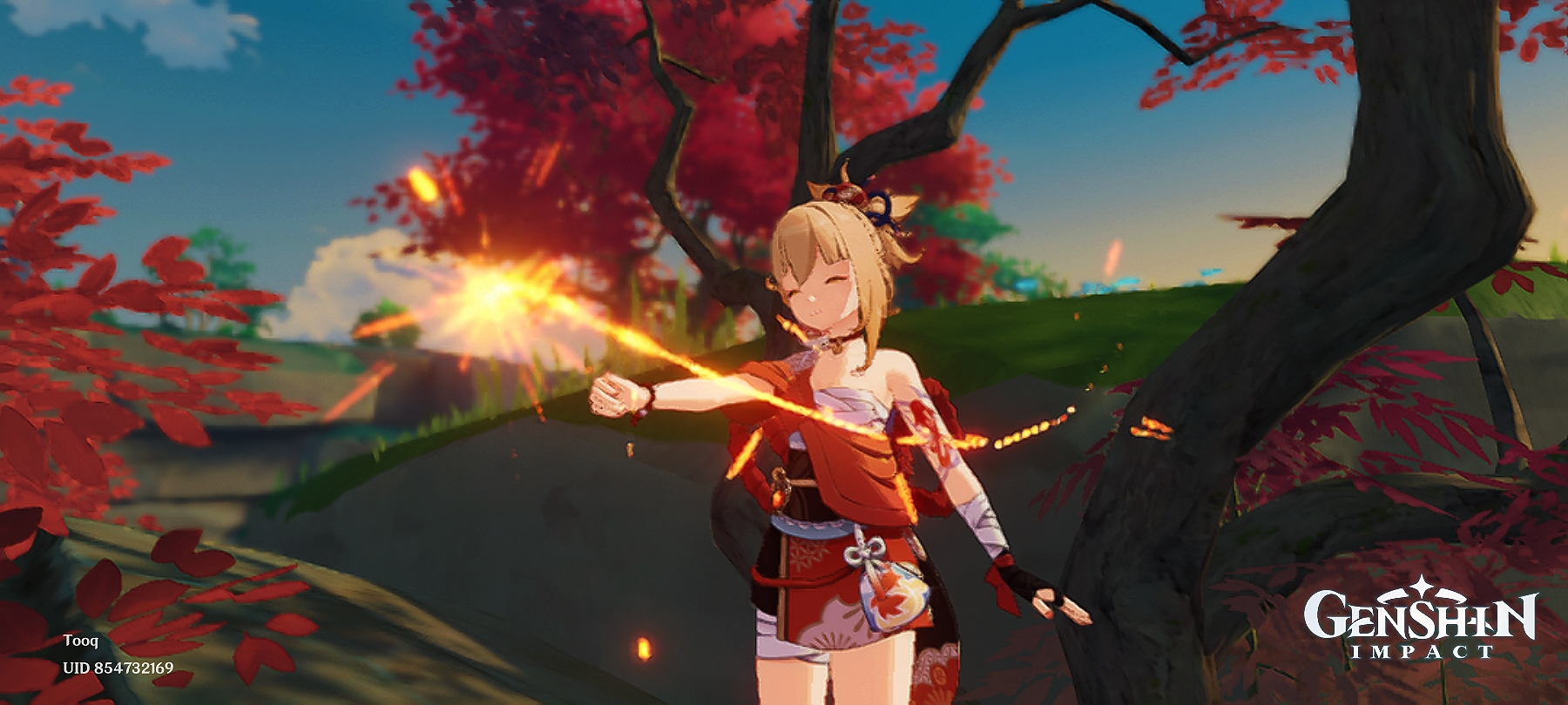 Yoimiya photoshoot! Genshin Impact | HoYoLAB