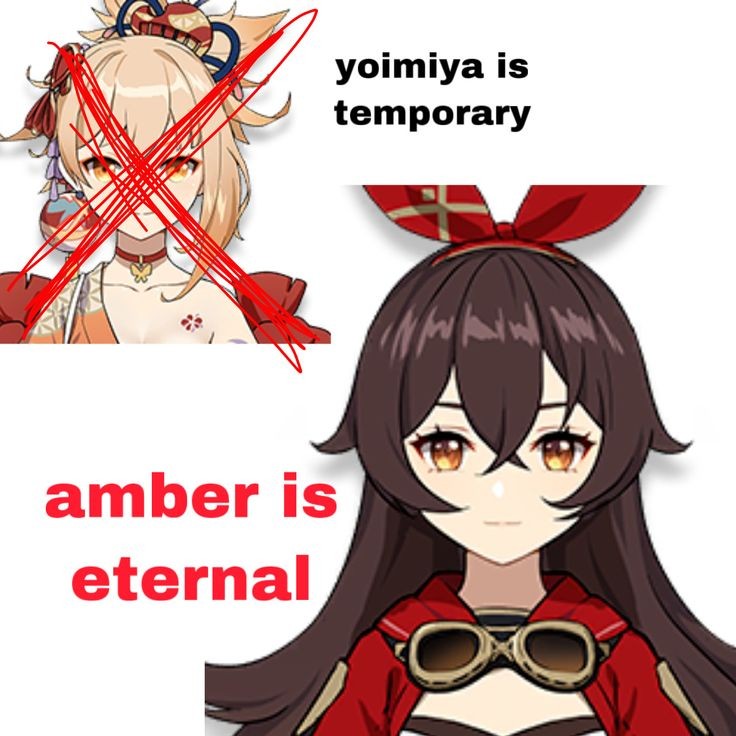 me as an amber main I love this Genshin Impact | HoYoLAB