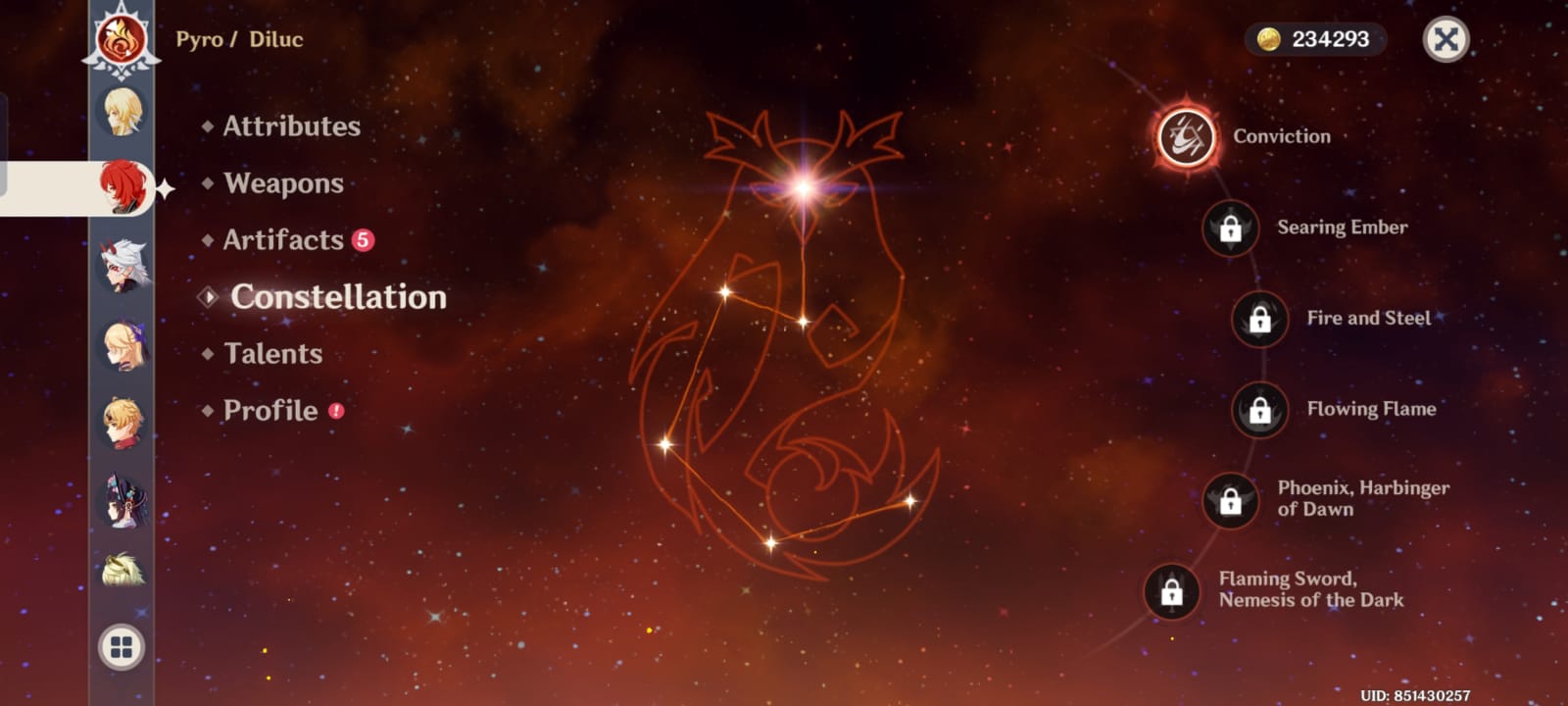 C1 Diluc Genshin Impact | HoYoLAB