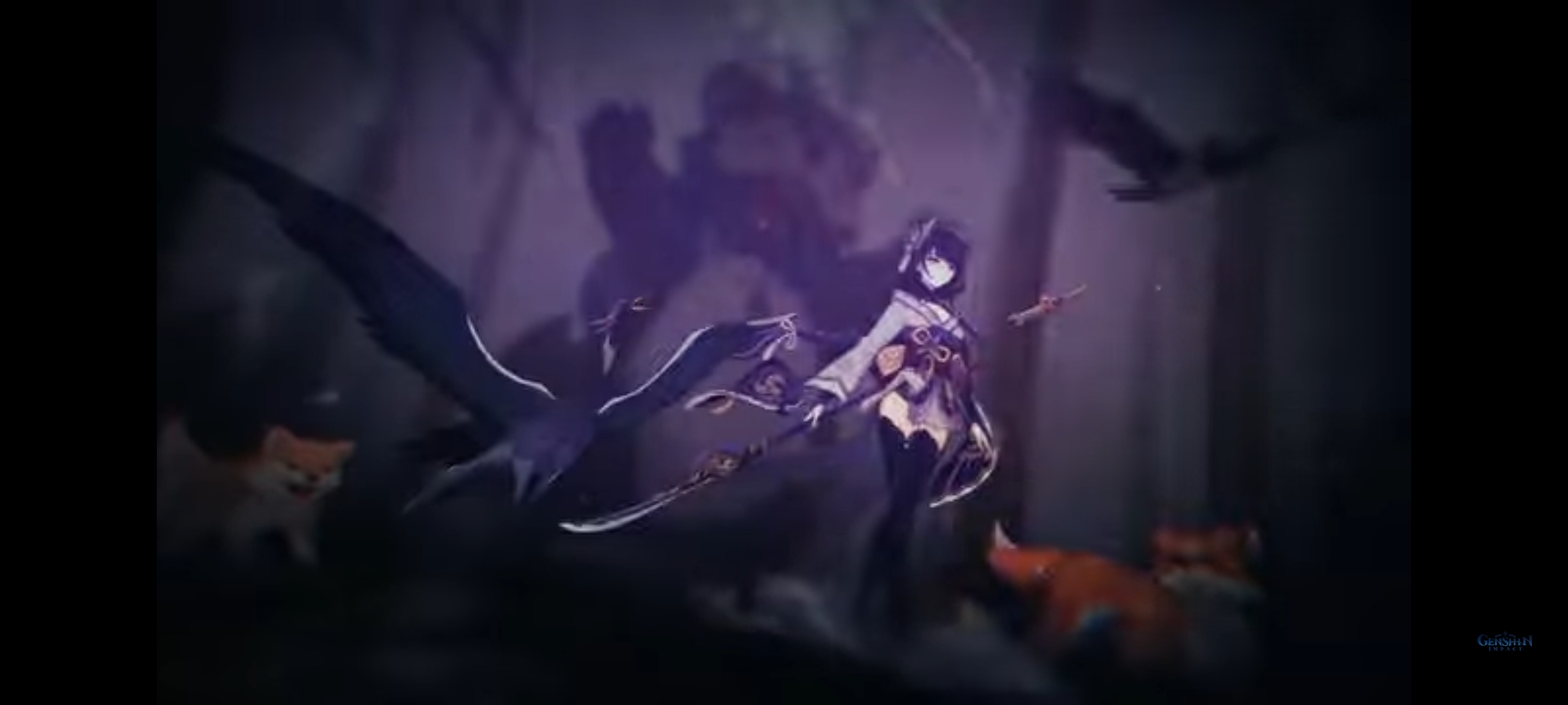 A image from Raiden's teaser Genshin Impact | HoYoLAB