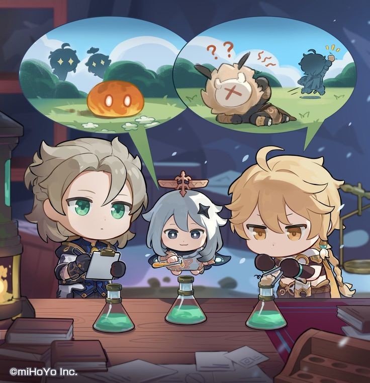 Chibi 3 Genshin Impact | HoYoLAB