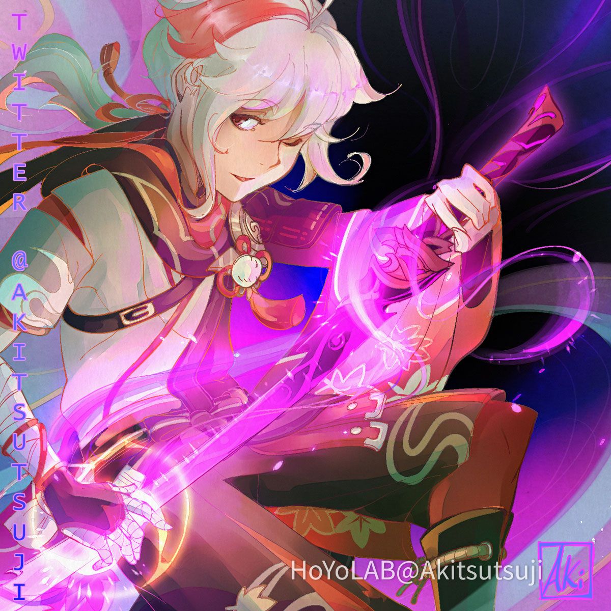 Kazuha and the Isshin Blade Genshin Impact | HoYoLAB