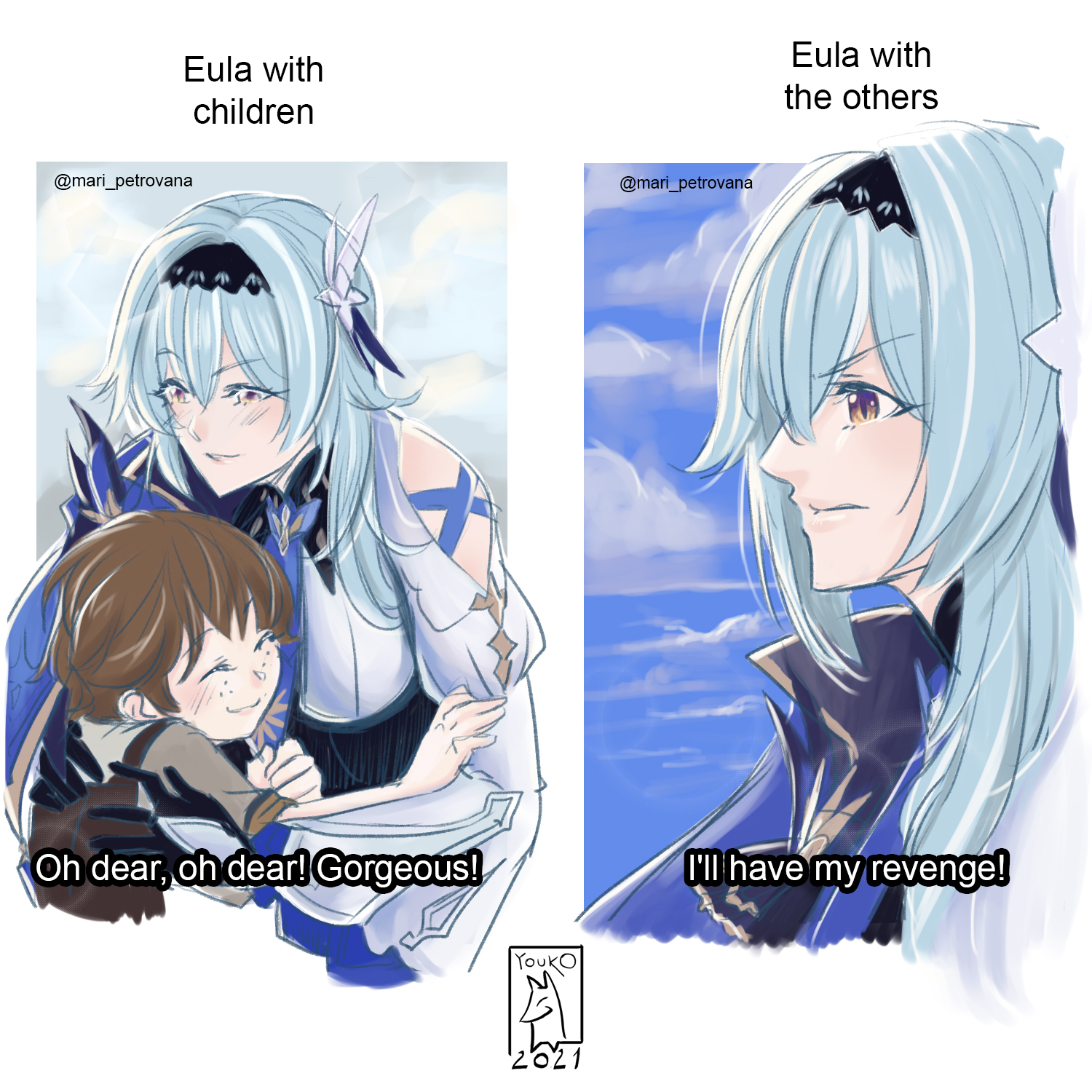 Eula [Meme] Genshin Impact | HoYoLAB