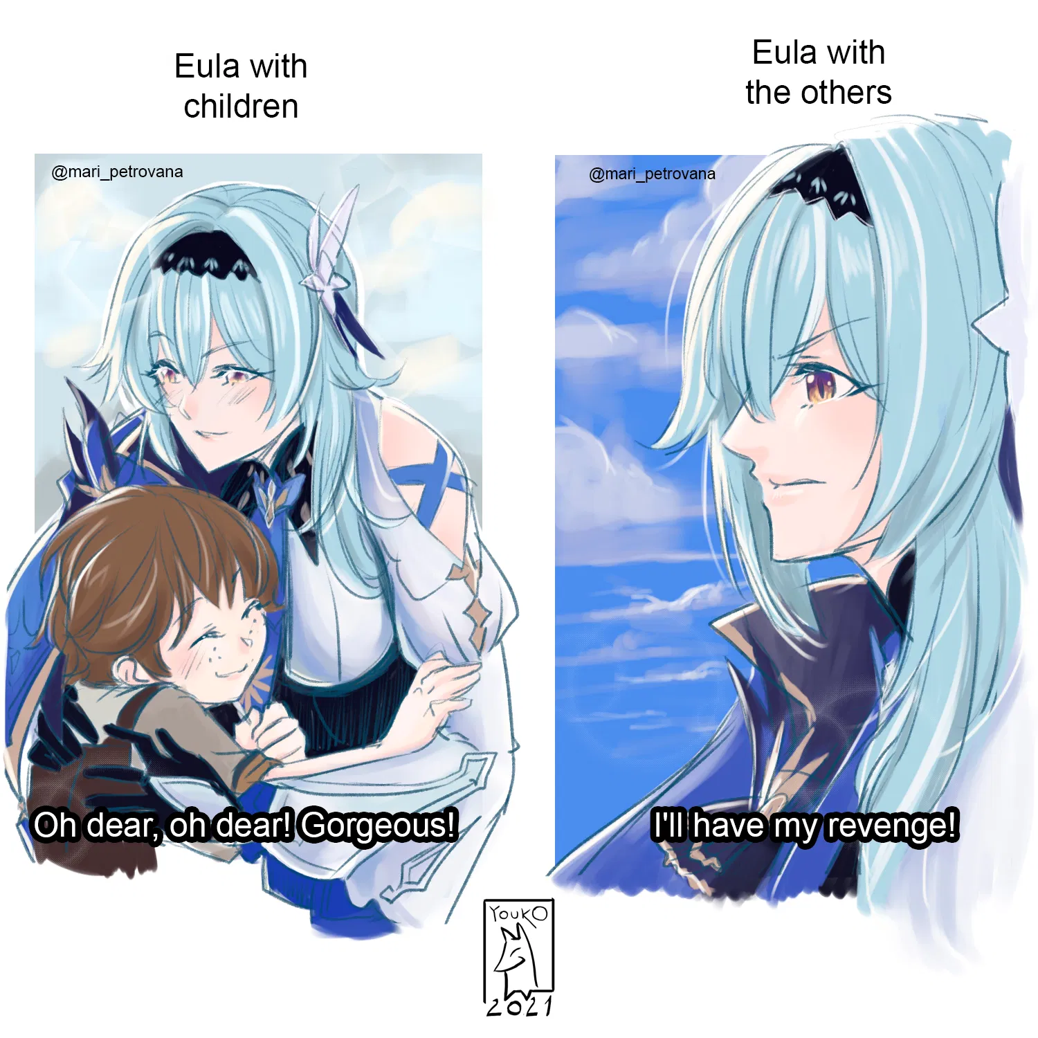 Eula [Meme] Genshin Impact | HoYoLAB