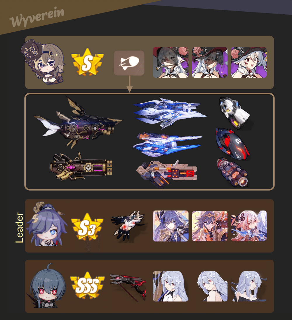 Vill-V Helical Contraption: Weapon Comparison Honkai Impact 3rd | HoYoLAB