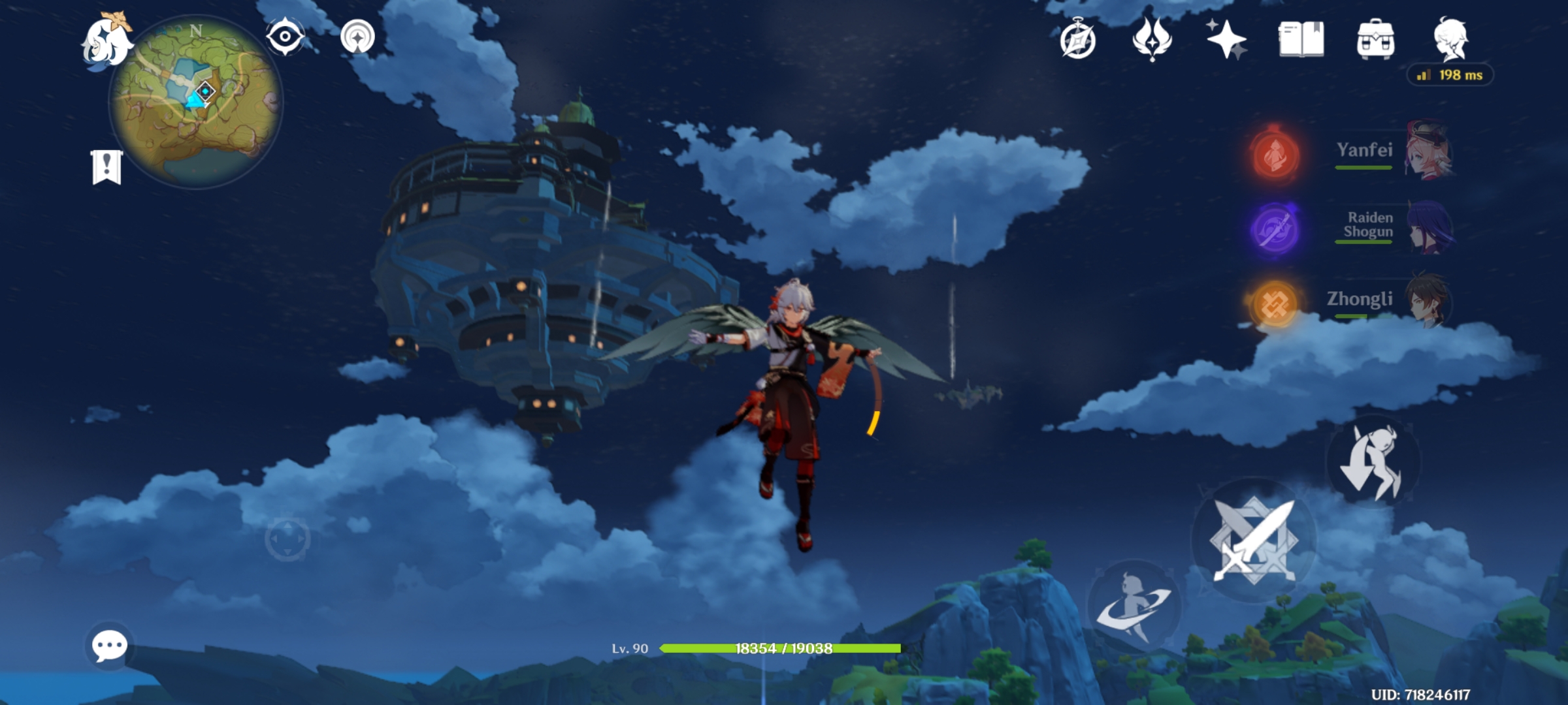 Flying palaces Genshin Impact | HoYoLAB