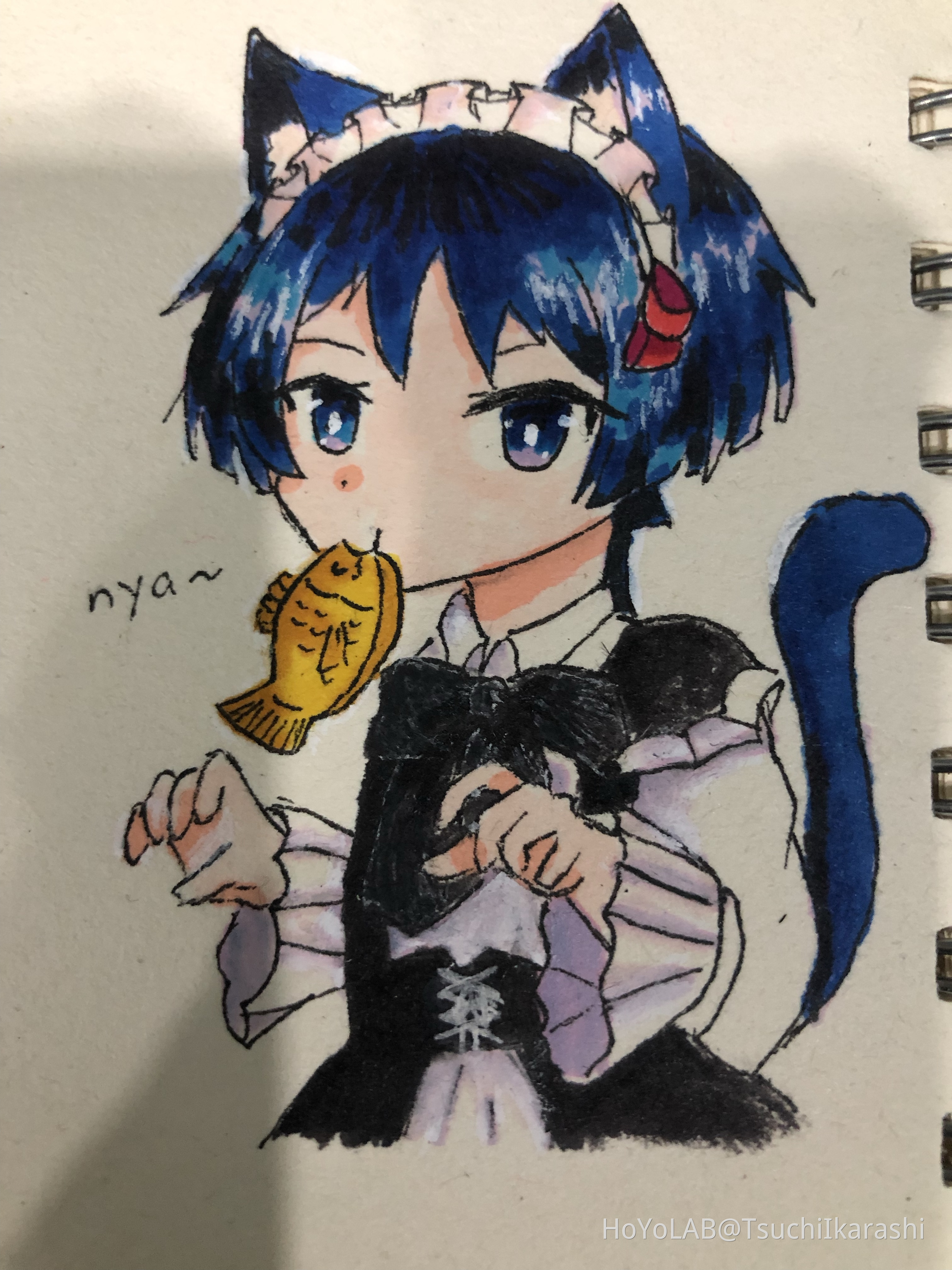 Chibi cat mouche anyone :) | HoYoLAB