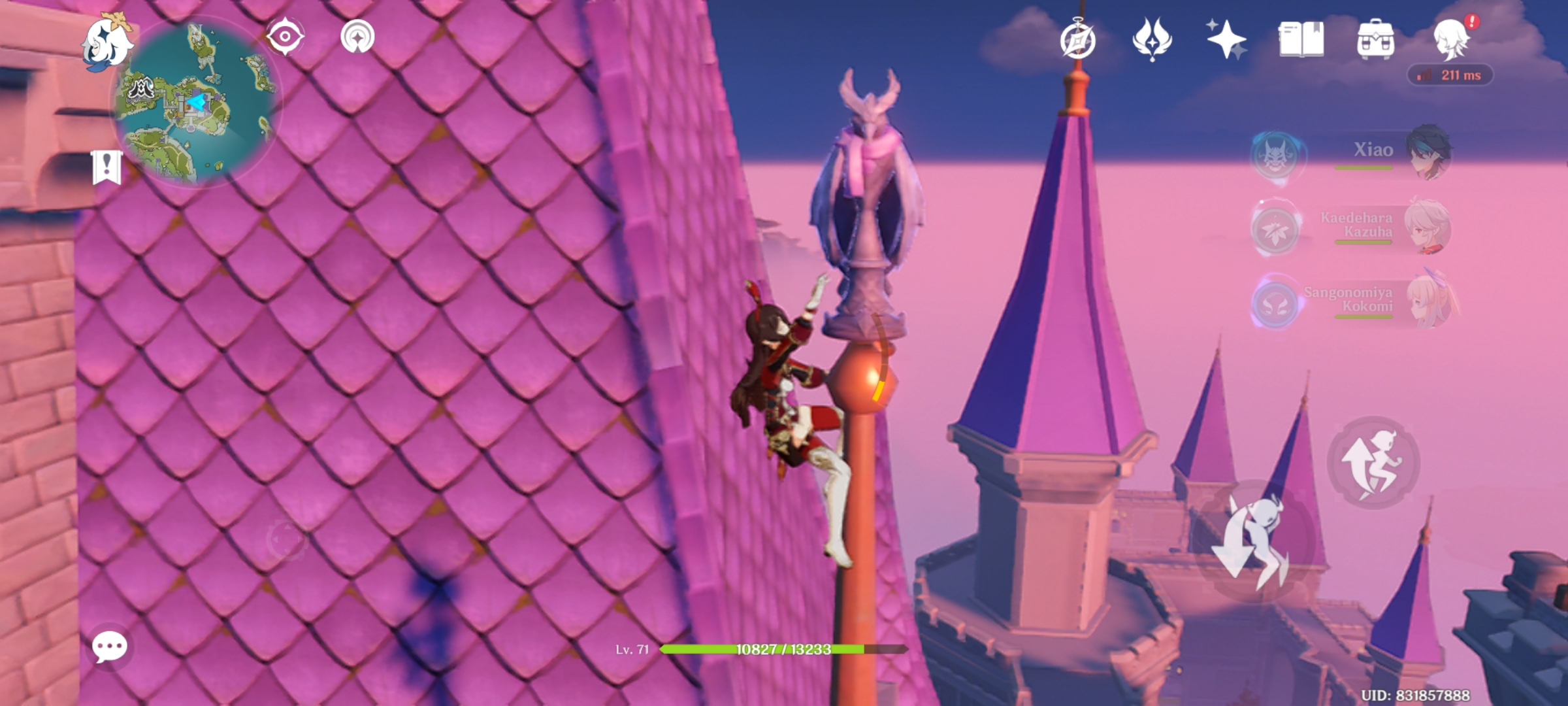 Night raven on Fischl's castle Genshin Impact | HoYoLAB