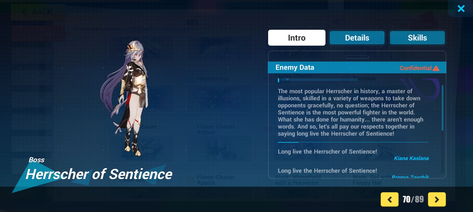 Senti being Senti Honkai Impact 3rd | HoYoLAB