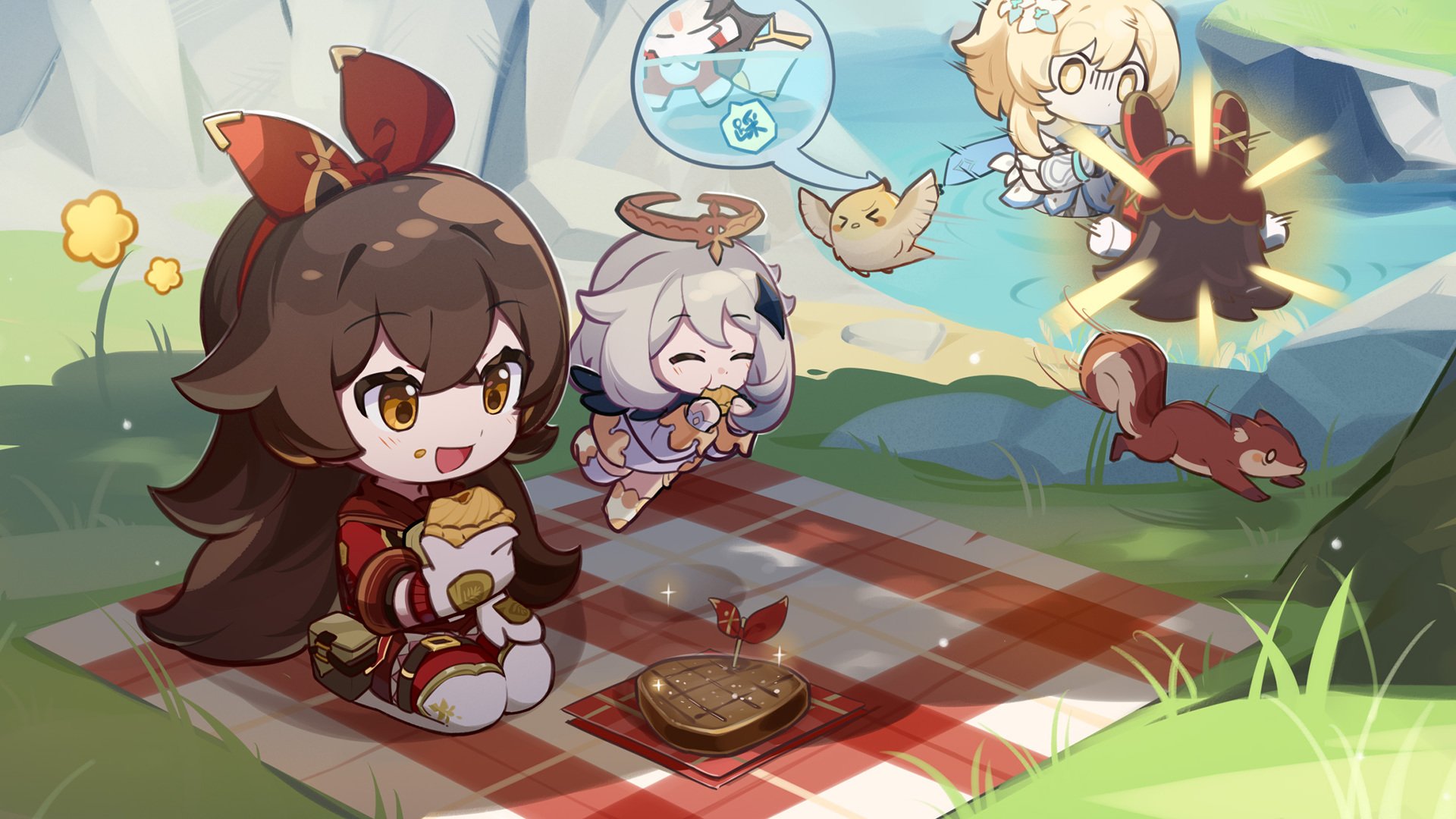 Happy birthday, Amber 💗 Genshin Impact | HoYoLAB