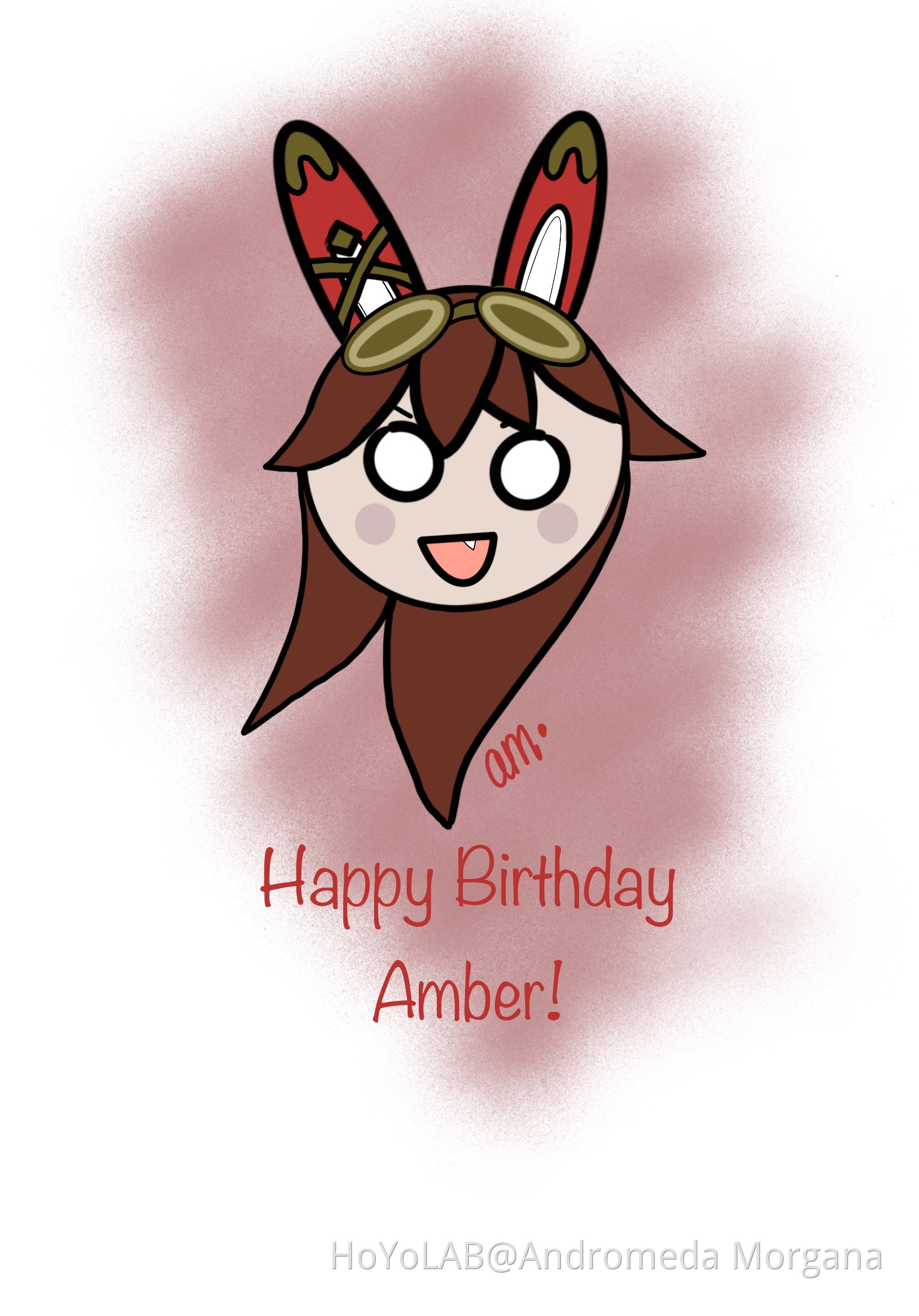 happy birthday, outrider amber! Genshin Impact | HoYoLAB