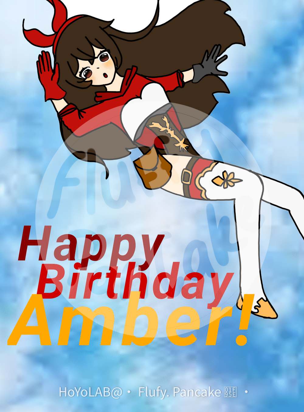 Haapy Birthday Amber! Genshin Impact | HoYoLAB